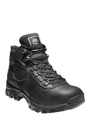 Timberland Mt. Maddsen Waterproof Hiking Boots - Black