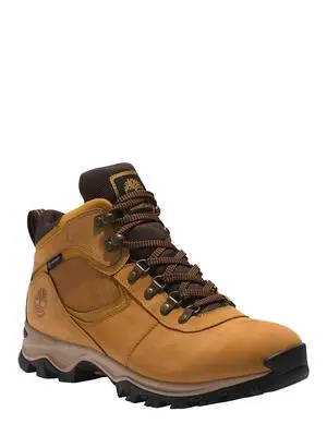 Timberland Mt. Maddsen Waterproof Hiking Boots - Wheat