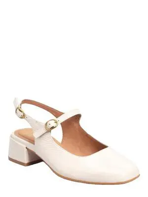 SOFFT Leyla Slingback Mary Jane Pumps - Almond