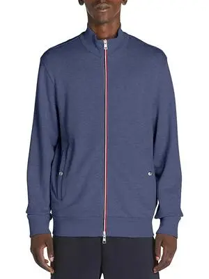 Moncler Zip Up Cardigan - Navy