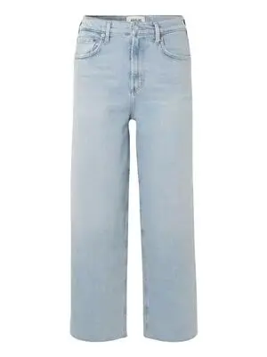 AGOLDE Ren High-Rise Wide-Leg Jeans Blue