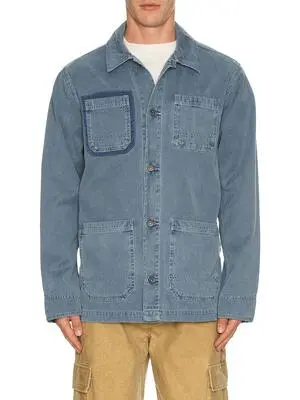 Alpha Industries Ctn Chore Coat - Airborne Blue