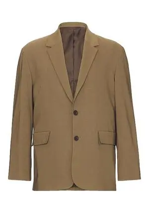 WAO Casual Everyday Blazer - Dark Beige