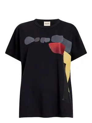 Khaite Maeve T-Shirt Black Multi