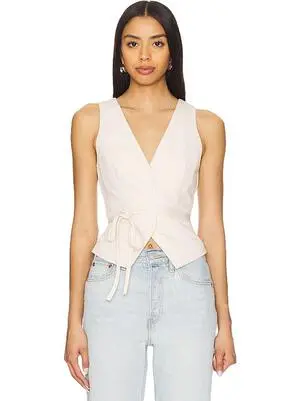 ALL THE WAYS Kenny Vest - Beige