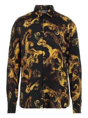 Versace Shirt Size Viscose - Black