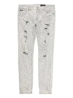 Dolce & Gabbana Regular Fit Jeans - Light Grey