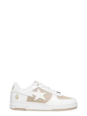 BAPE A Bathing Ape Bape Sta Low #6in White/beige