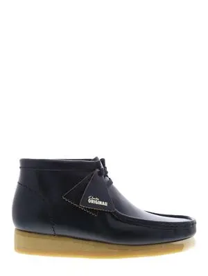 Clarks Originals Wallabee Boot Smooth Leather - Black