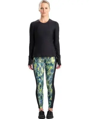Natori Solstice Long Sleeve Top - Black