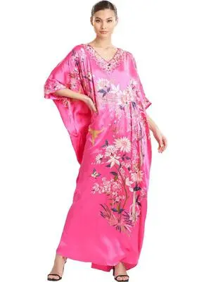Natori Couture Montones Caftan - Pink