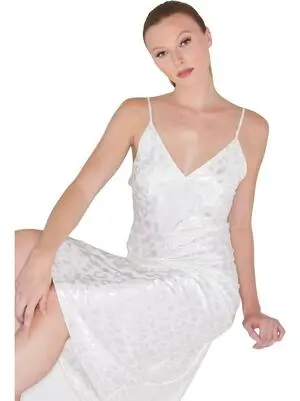Natori Decadence Slip Dress White
