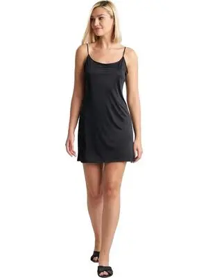 Natori Body Doubles Low Back Chemise - Black