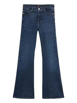 7 For All Mankind Slim Illusion Twisted Seam Tailorless Dojo - Denim