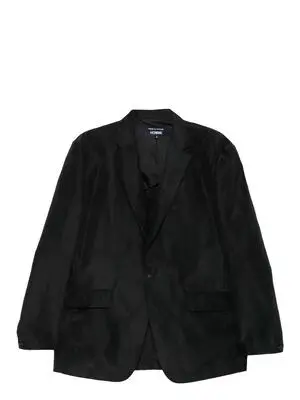 Comme Des Garçons Shantung Blazer - Black
