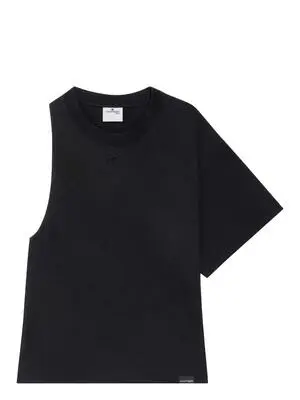 COURREGES Scuba T-shirt - Black