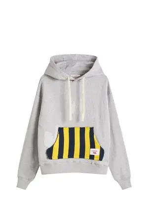 CHARLES JEFFREY Patch Ears Hoodie - Grey
