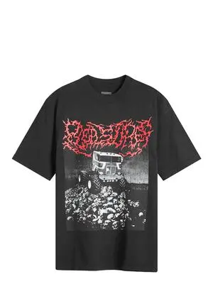 PLEASURES Off Road T-shirt - Black