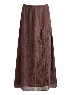 SAMSØE SAMSØE Savira Midi Skirt - Raisin