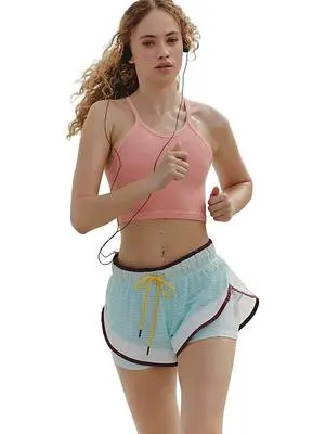 Free People Run For The Hills Layered Shorts - Refresh Combo