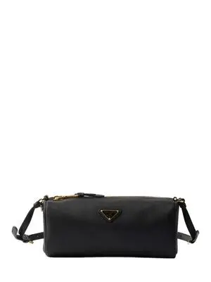 Prada Leather Shoulder Bag - Black
