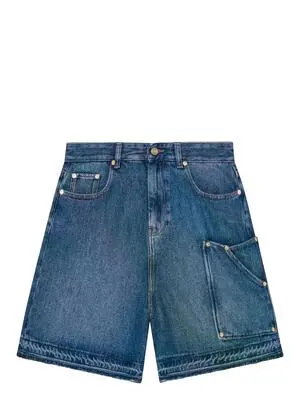 GANNI Denim Shorts - Blue