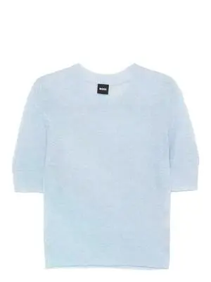 BOSS Knitted T-shirt - Blue