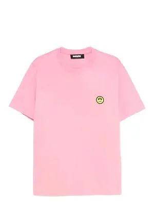 BARROW Logo-print T-shirt - Pink