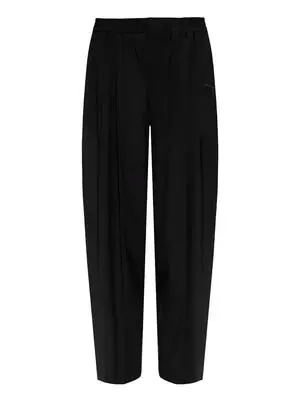 Alexander Wang Elasticated-waist Tailored Trousers - Black