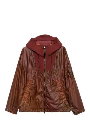 C.P. COMPANY Lens-detail Hooded Jacket - Red