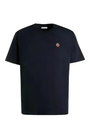 Bally Logo-embroidered T-shirt - Blue