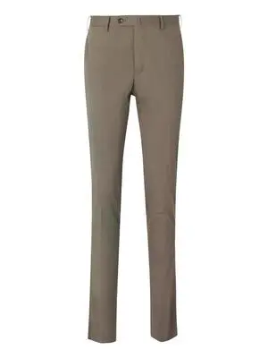 PT TORINO Cotton-blend Trousers - Green