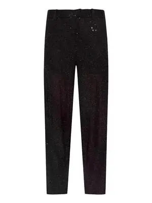 IRO PARIS Morine Straight-leg Trousers - Black