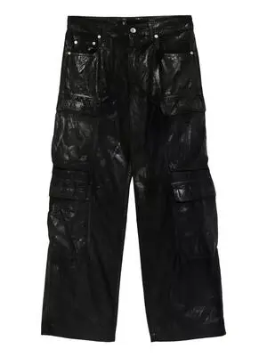 Rick Owens Double Cargo Jeans - 09 Black