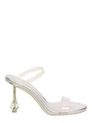 Cult Gaia 90mm Demi Sandals - White