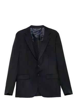 BILLIONAIRE Wool Blazer - Blue