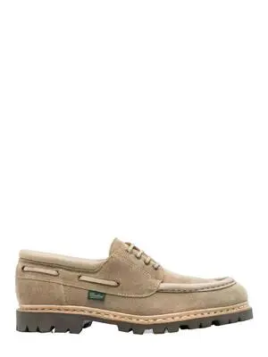 Paraboot Paraboot Suede Boat Shoes Neutrals