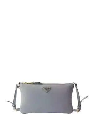 Prada Leather Shoulder Bag - Blue