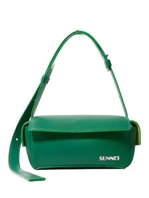 Sunnei Small Labauletto Shoulder Bag - Green