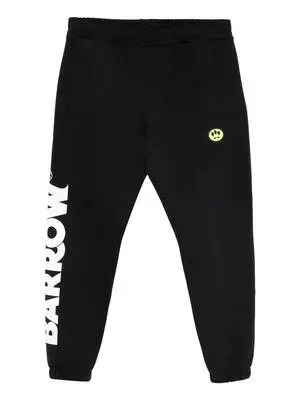 BARROW Logo-print Sweatpants - Black