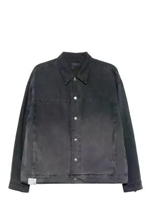 Izzue Cotton Shirt Jacket - Grey