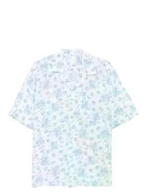 120% LINO Floral-print Shirt