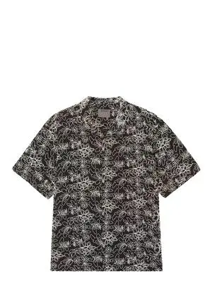 MUSIUM DIV. Floral-print Shirt - Black