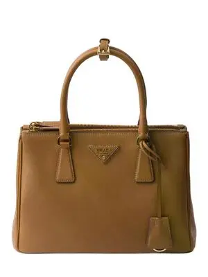 Prada Medium Galleria Tote Bag - Brown