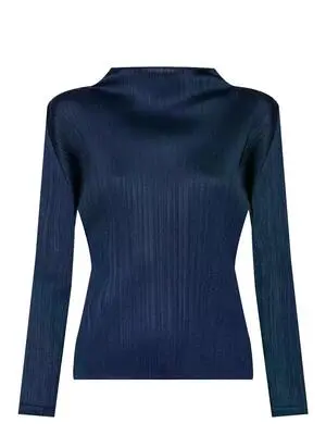 Issey Miyake February Blouse - Blue