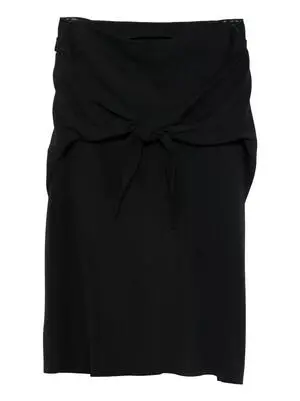 RICK OWENS Rick Owens Strutter Midi Skirt