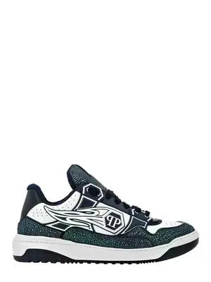 Philipp Plein Moon Walker Low-top Sneakers - Blue