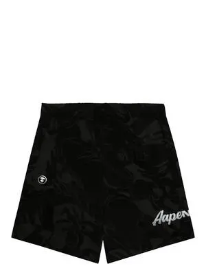 AAPE BY *A BATHING APE® Cotton-blend Shorts - Black