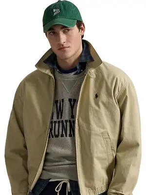 Ralph Lauren Big Bayport Cotton Twill Jacket - Khaki
