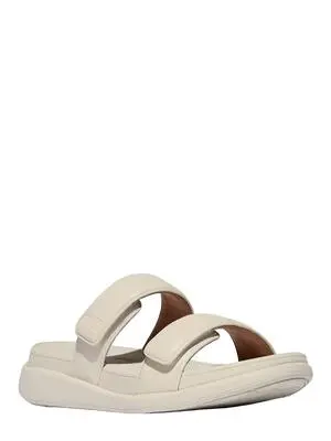 Fitflop F-mode Go Platform Slide Sandal - Paris Beige